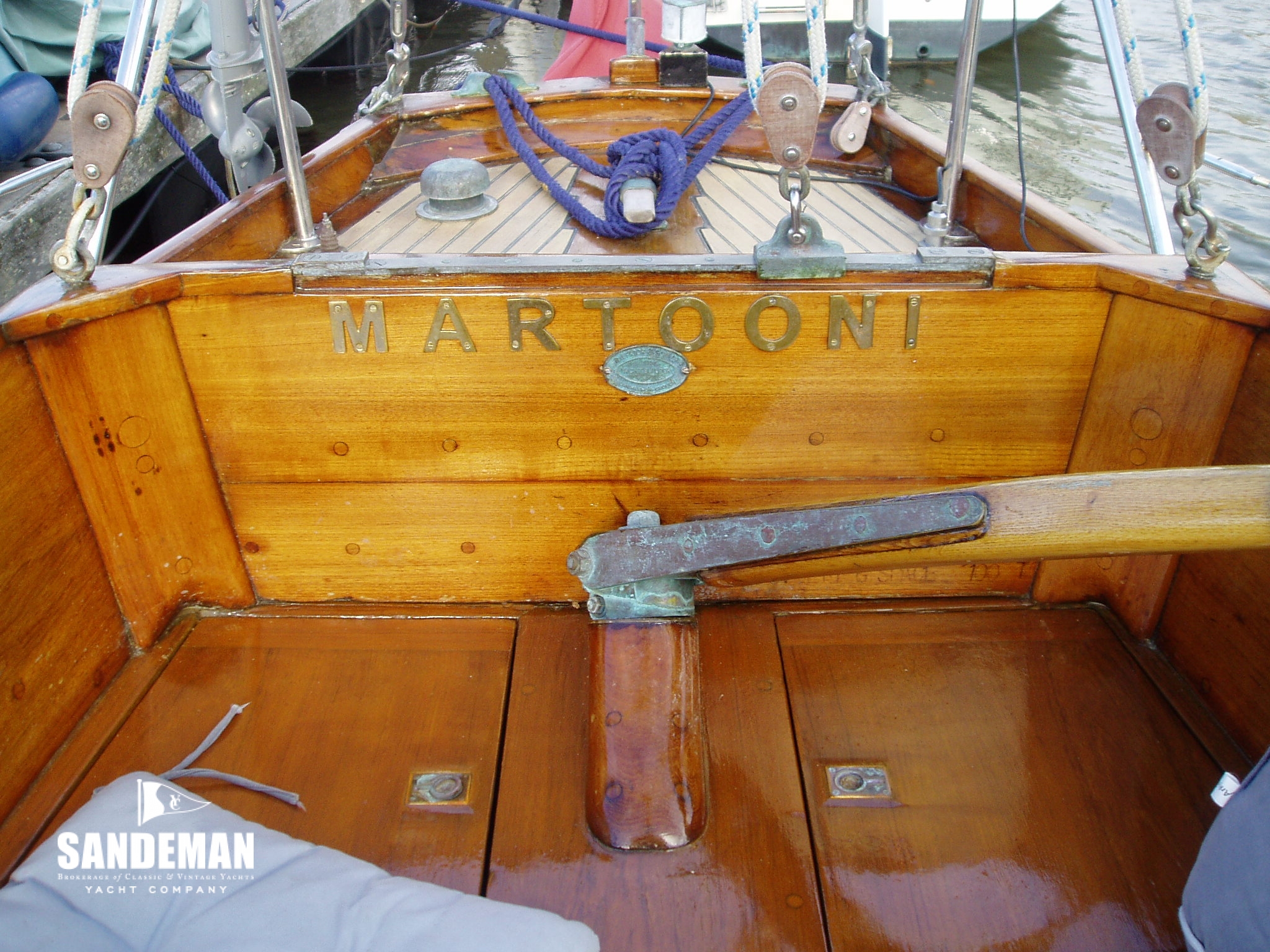 Buchanan 35 ft sloop Yeoman MkII 1959 - Sandeman Yacht Company