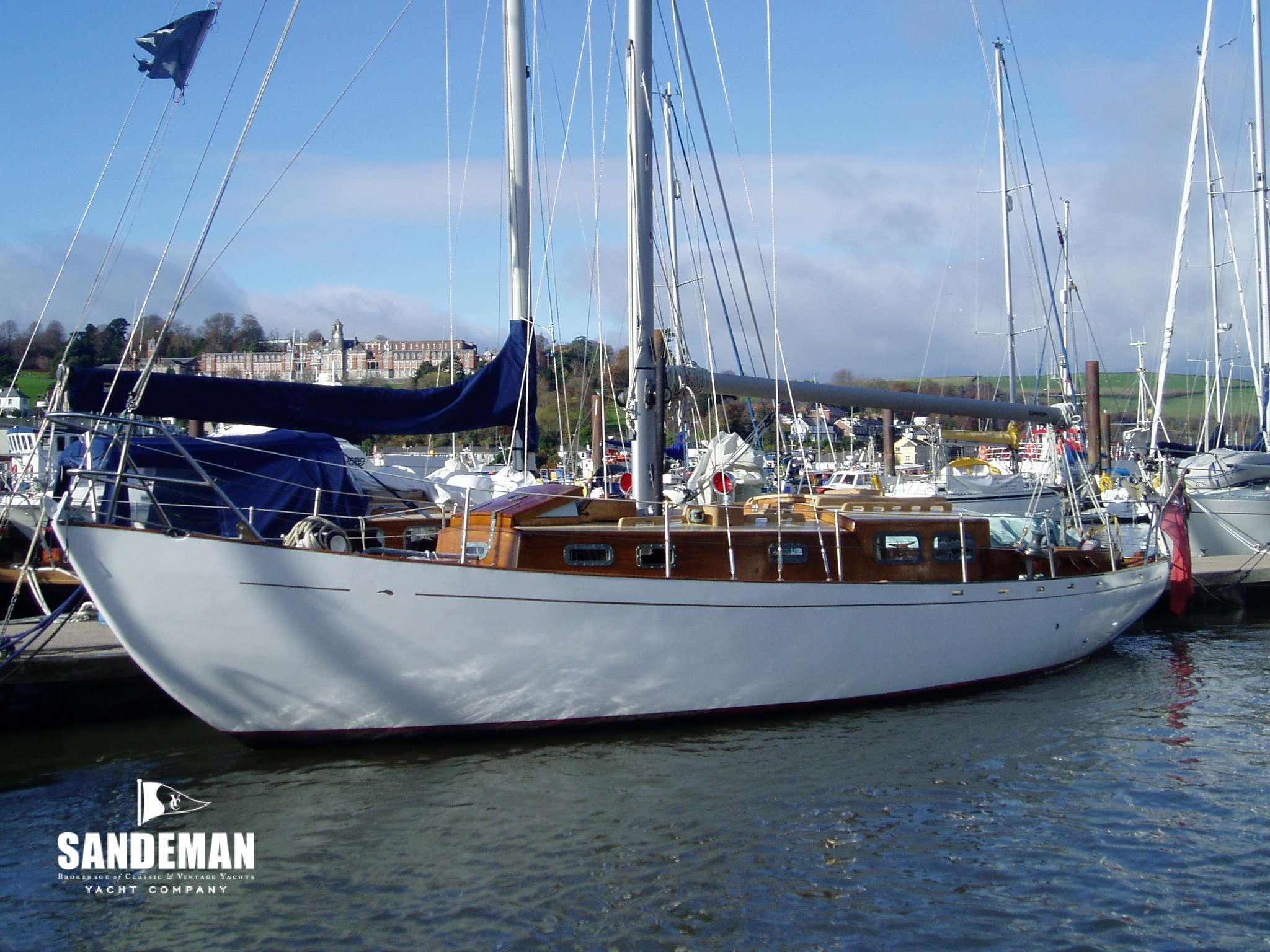 Buchanan 35 ft sloop Yeoman MkII 1959 - Sandeman Yacht Company