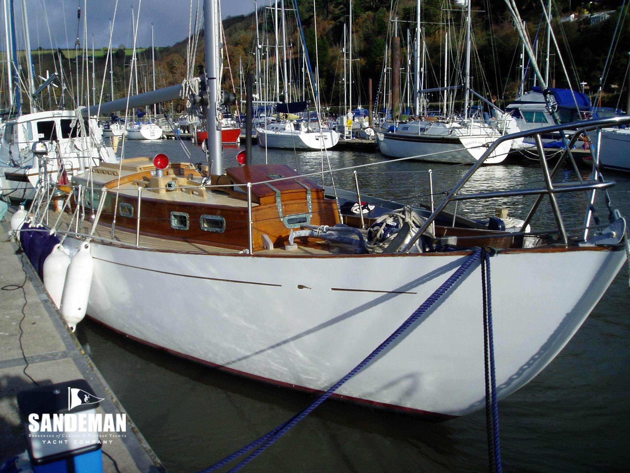 Buchanan 35 ft sloop Yeoman MkII 1959 - Sandeman Yacht Company