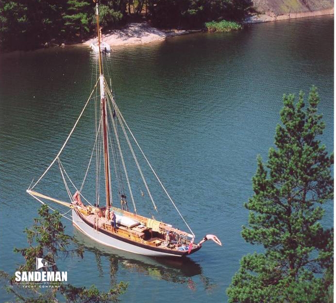 Gaff Rigged 41ft Cutter 1890 - Sandeman Yacht Company