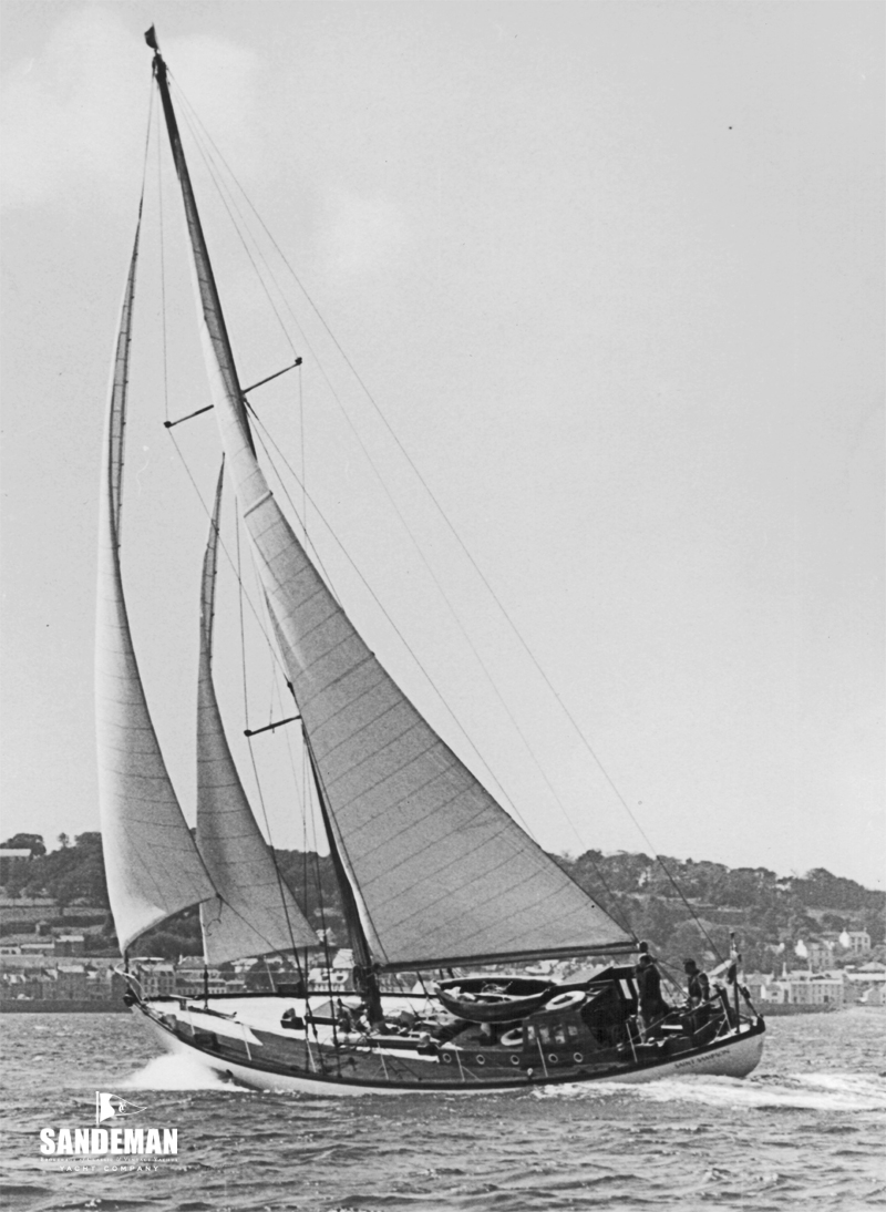 45 ft Bermudan Cutter 1954 - Sandeman Yacht Company