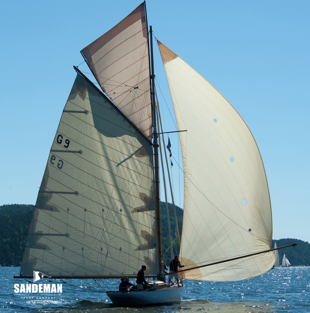 Johan Anker 46 ft Gaff rigged 9 Metre R 1907 - Sandeman Yacht Company