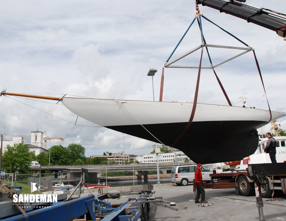 Johan Anker 46 ft Gaff rigged 9 Metre R 1907 - Sandeman Yacht Company