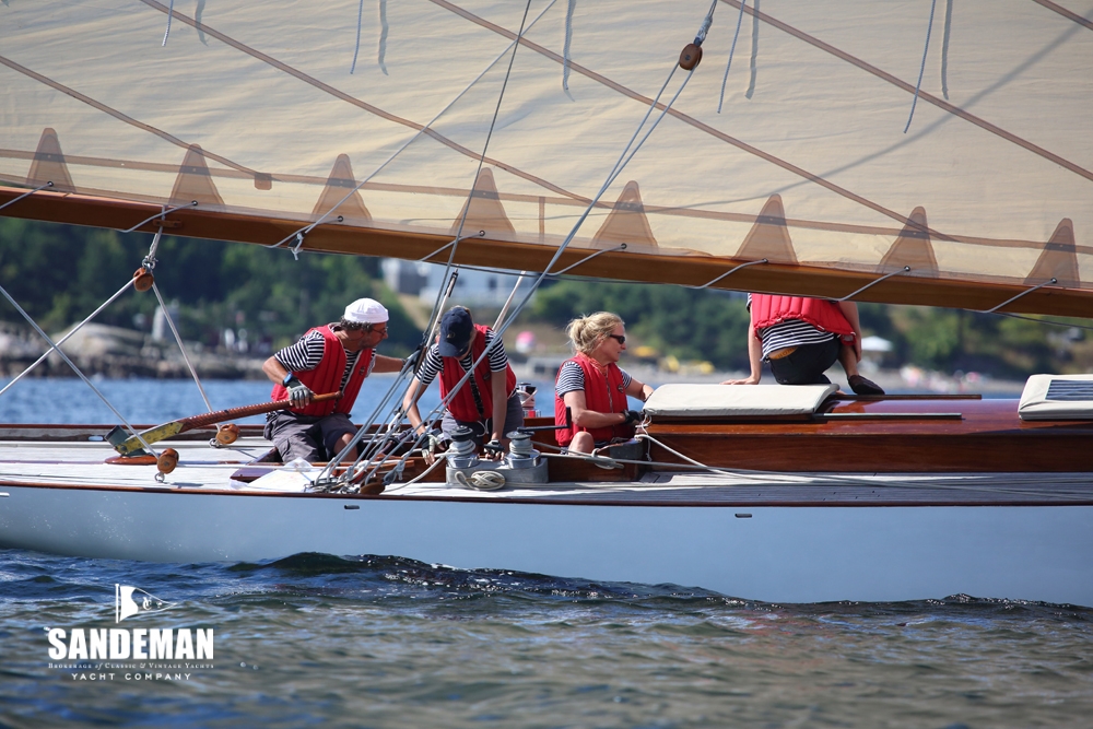 Johan Anker 46 ft Gaff rigged 9 Metre R 1907 - Sandeman Yacht Company