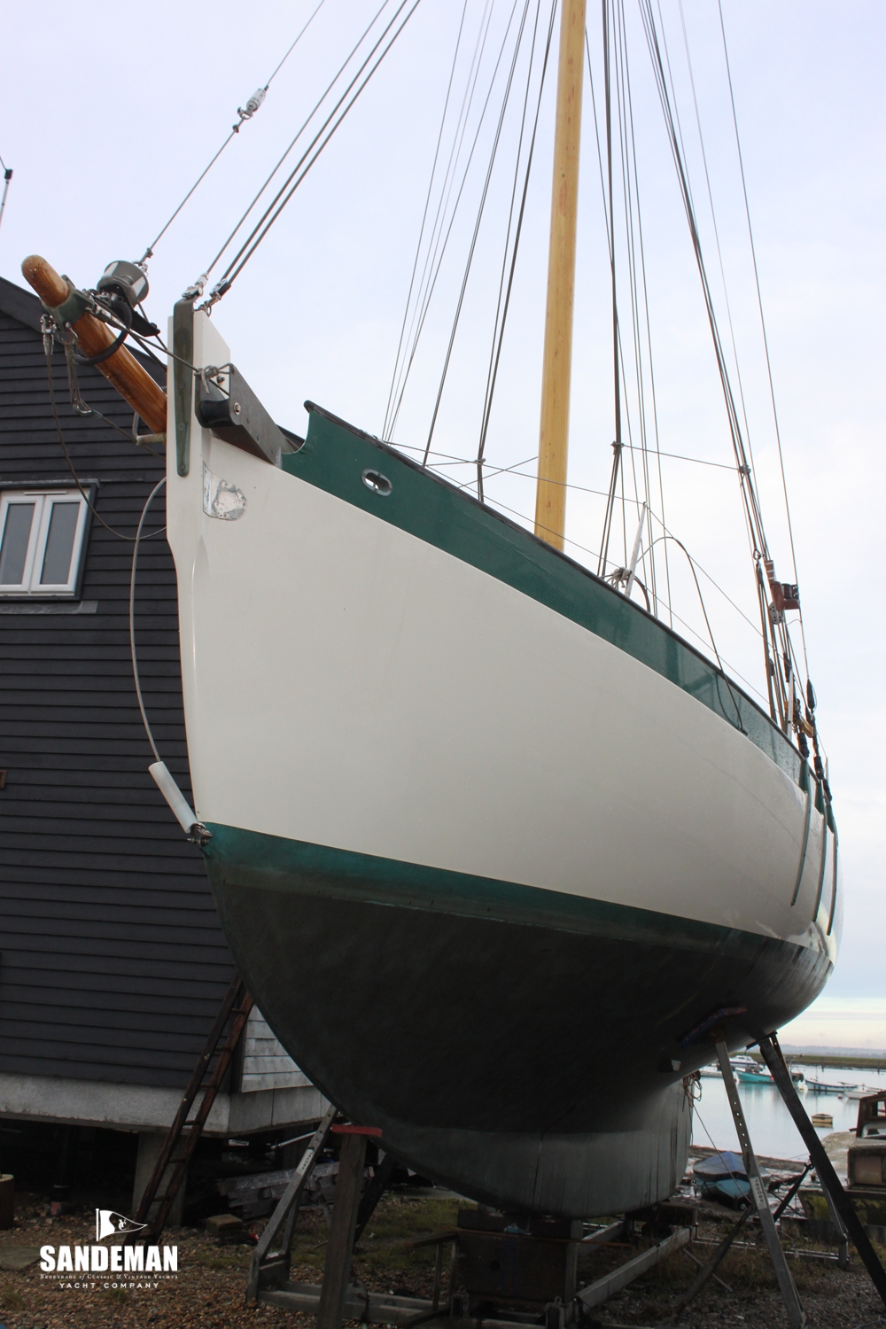 Ed Burnett 35 ft gaff Cutter 2003 - Sandeman Yacht Company