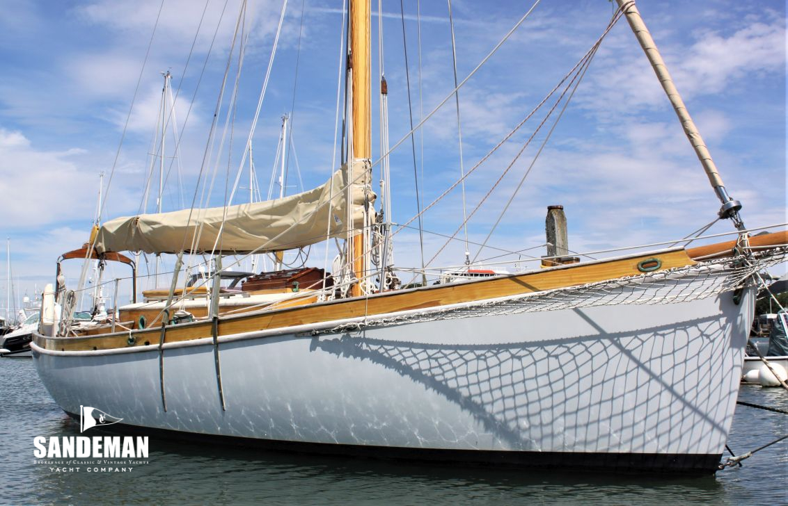 Ed Burnett 30 ft Gaff Cutter 2001 - Sandeman Yacht Company