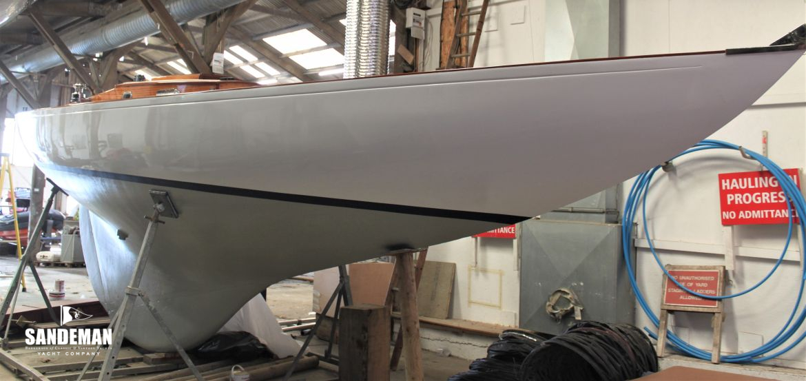 Bjarne Aas International One Design GBR 17 1958 - Sandeman Yacht Company