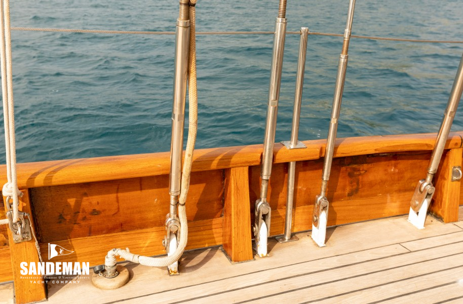 Fred Shepherd 80 ft Bermudan Ketch 1928 - Sandeman Yacht Company