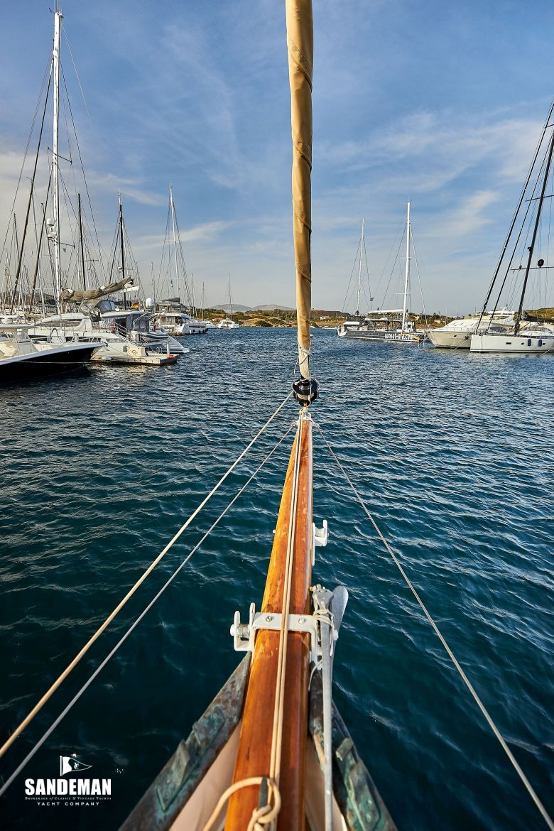 PHILIP RHODES 48 FT BERMUDAN CUTTER 1930/2021 - Sandeman Yacht Company