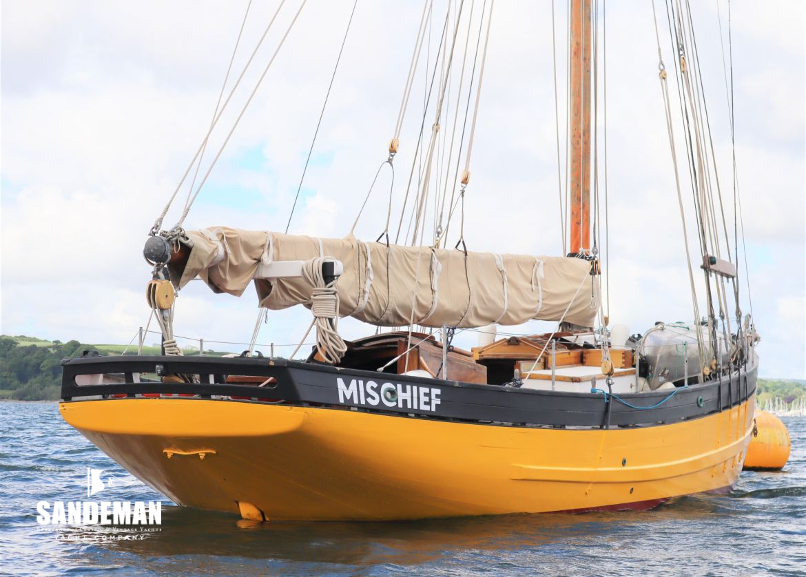 Ed Burnett 45 ft Gaff Rigged Pilot Cutter 2008 - Sandeman Yacht Company