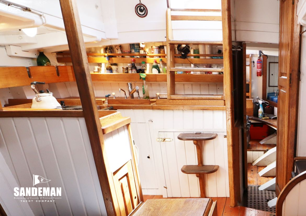 Ed Burnett 45 ft Gaff Rigged Pilot Cutter 2008 - Sandeman Yacht Company