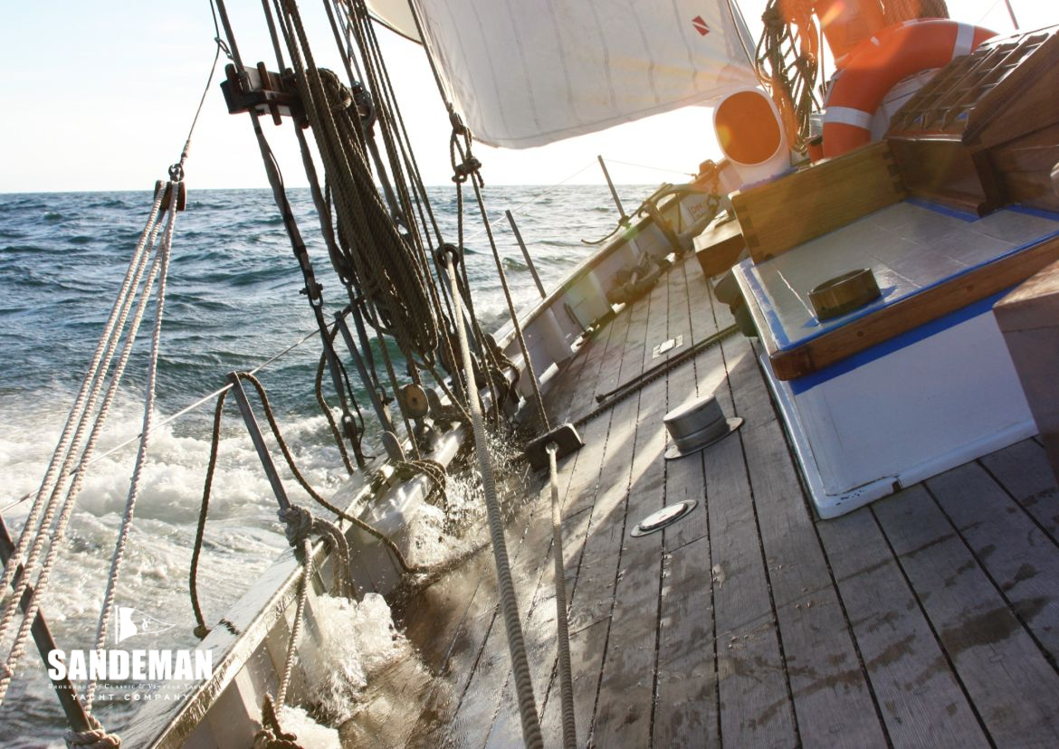 Ed Burnett 45 ft Gaff Rigged Pilot Cutter 2008 - Sandeman Yacht Company