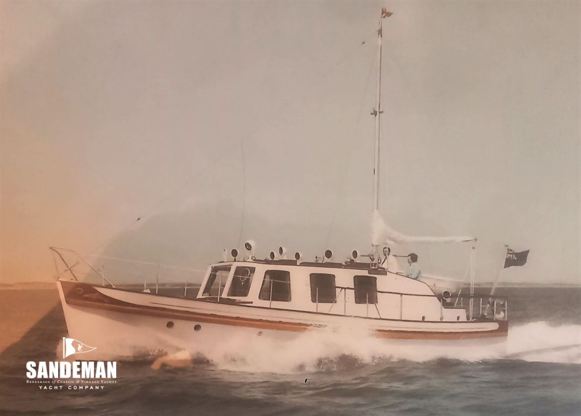 Reg Freeman-Attrill 40ft Twin Screw Motor Yacht 1966/2007 - Sandeman ...