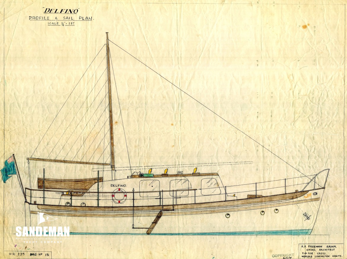 Reg Freeman-Attrill 40ft Twin Screw Motor Yacht 1966/2007 - Sandeman ...