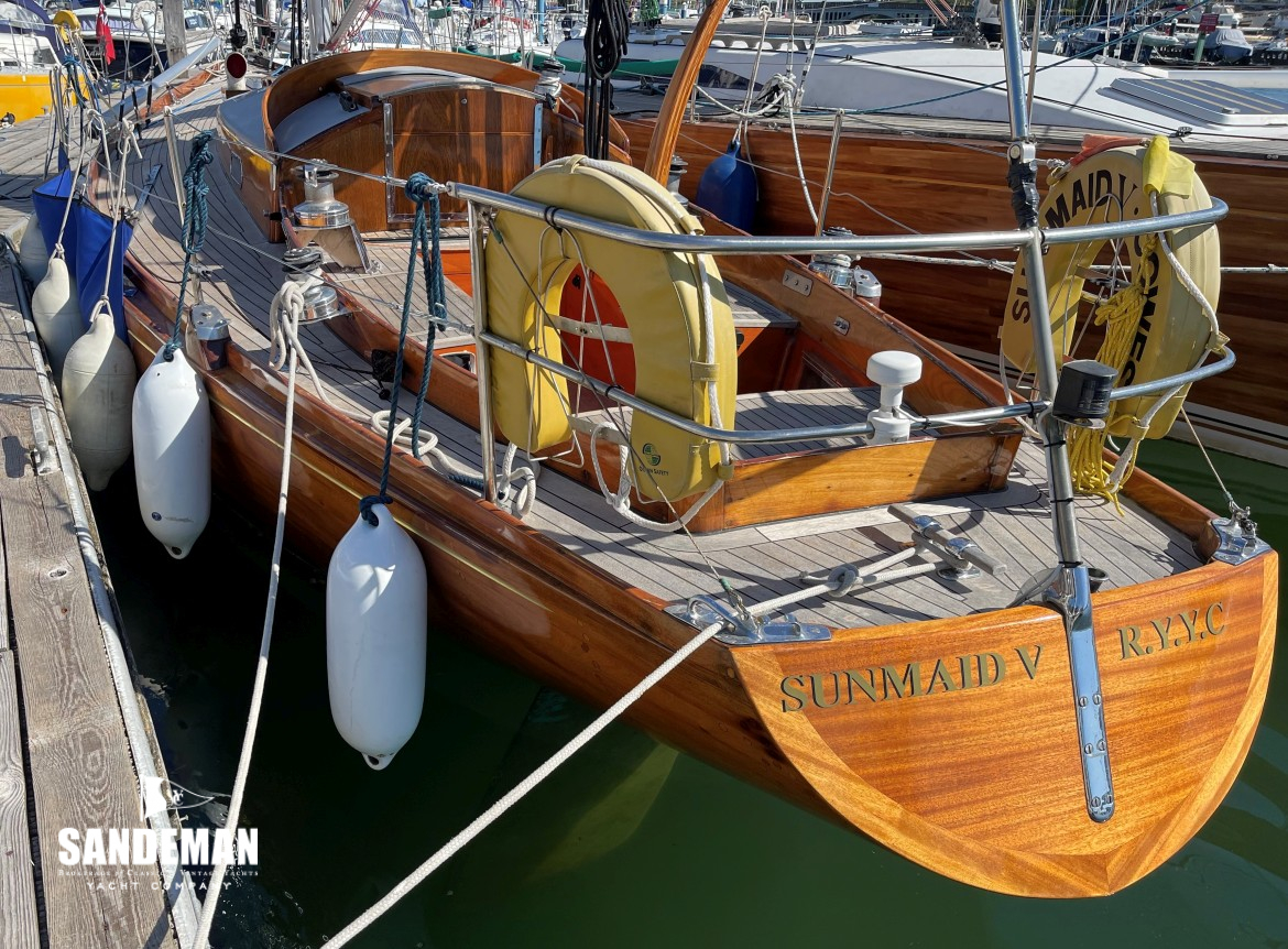 Sparkman & Stephens 37 ft One Ton Cup Sloop 1967 - Sandeman Yacht Company