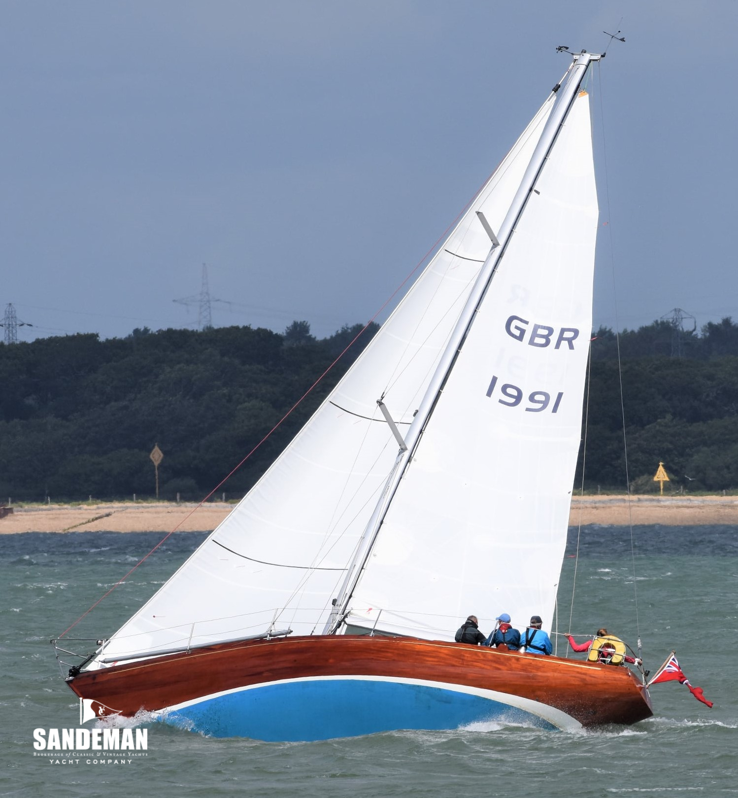 Sparkman & Stephens 37 ft One Ton Cup Sloop 1967 - Sandeman Yacht Company
