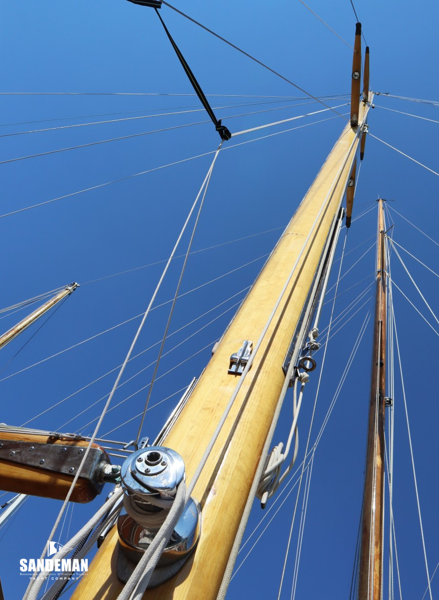 Sangermani 51 ft Bermudan Cutter 1963 - Sandeman Yacht Company