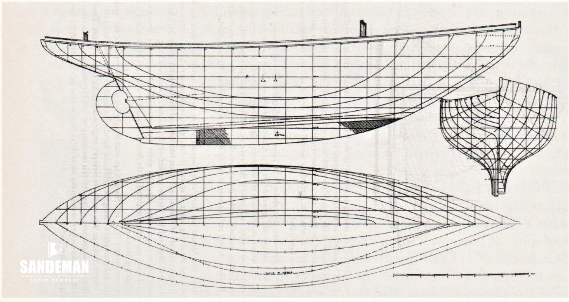 Albert Strange 36 ft Gaff Yawl 1925/1991 - Sandeman Yacht Company