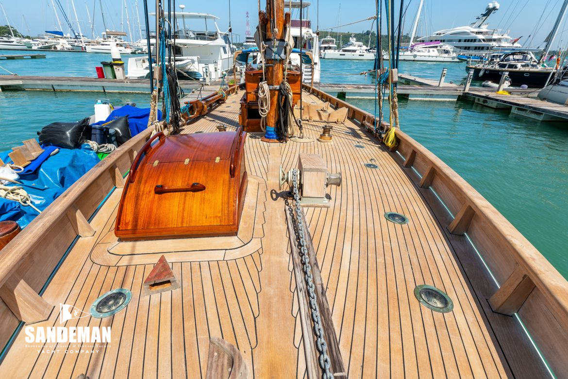 Claud Worth 62 ft Gaff Cutter 1924/2010 - Sandeman Yacht Company