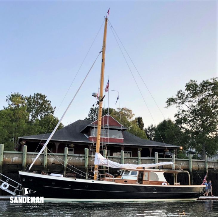 58 ft Richard O. Davis/ Henry B. Nevins Motorsailer 1950 - Sandeman ...