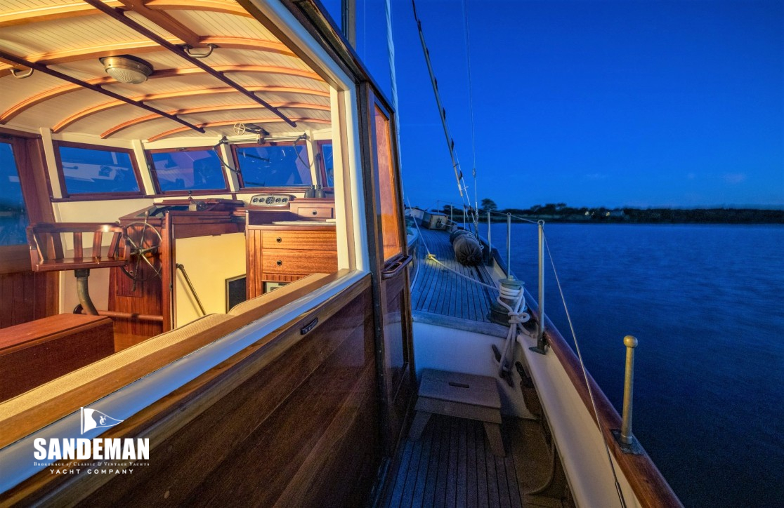 58 ft Richard O. Davis/ Henry B. Nevins Motorsailer 1950 - Sandeman ...