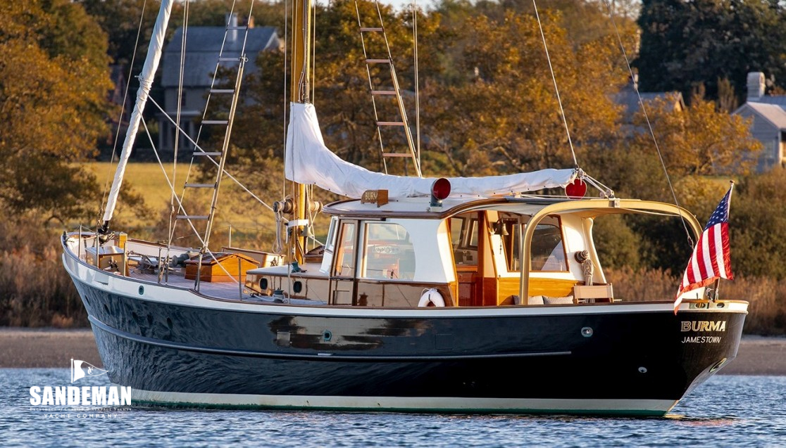 58 ft Richard O. Davis/ Henry B. Nevins Motorsailer 1950 - Sandeman ...