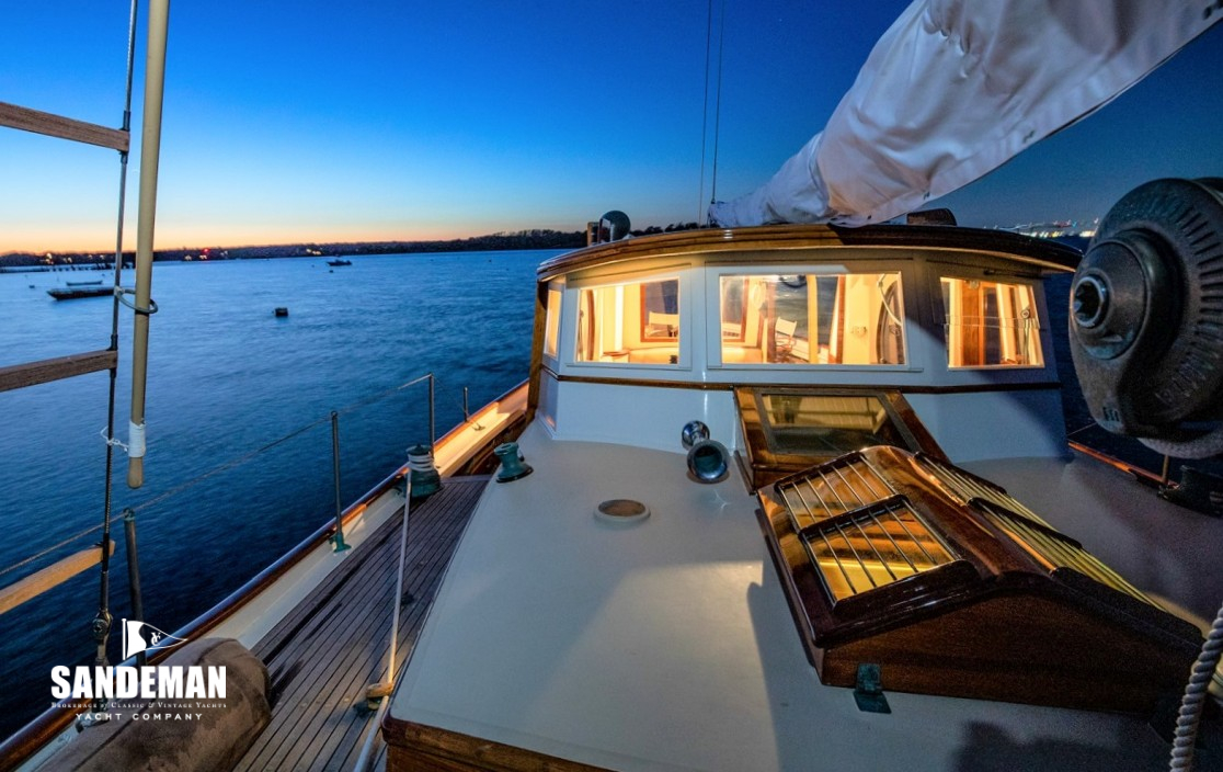 58 ft Richard O. Davis/ Henry B. Nevins Motorsailer 1950 - Sandeman ...