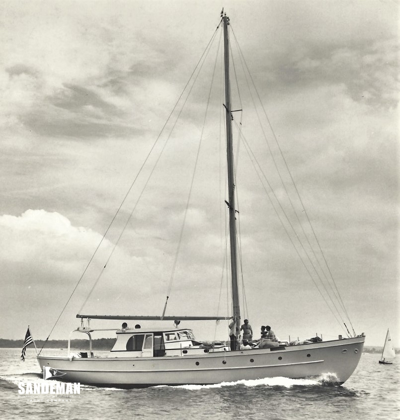 58 ft Richard O. Davis/ Henry B. Nevins Motorsailer 1950 - Sandeman ...