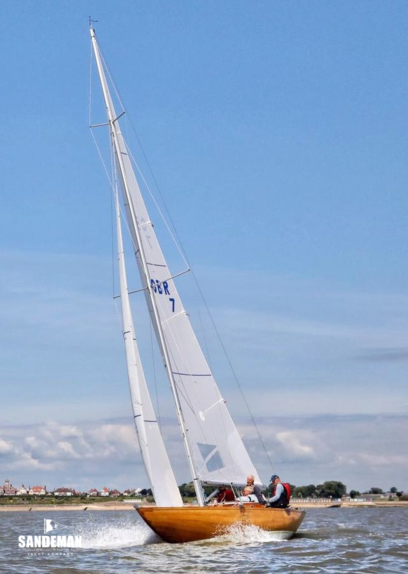 Bjarne Aas International One Design GBR 7 1966/2013 - Sandeman Yacht ...