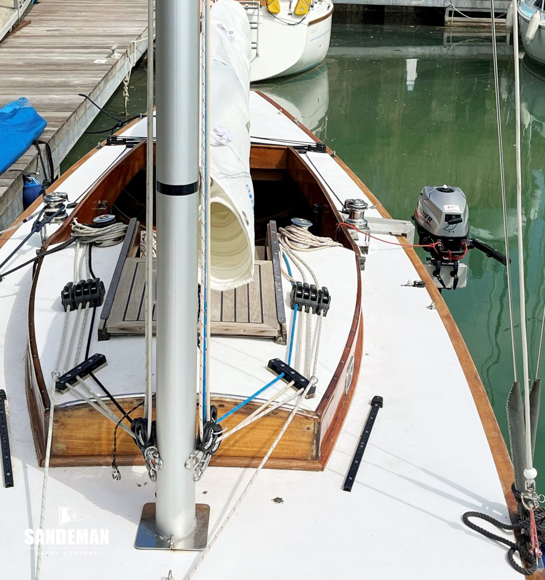 Bjarne Aas International One Design GBR 7 1966/2013 - Sandeman Yacht ...