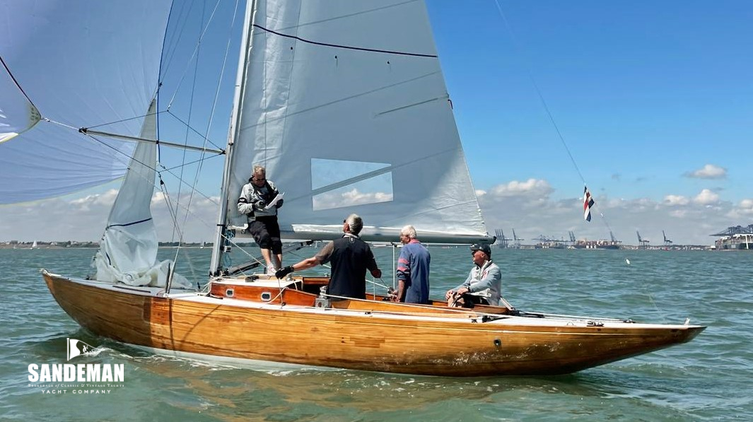 Bjarne Aas International One Design GBR 7 1966/2013 - Sandeman Yacht ...