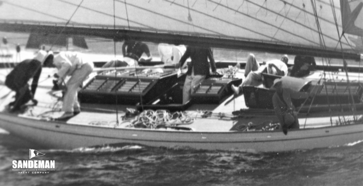 Charles E Nicholson 55 ft Gaff Yawl 1920/2011 - Sandeman Yacht Company