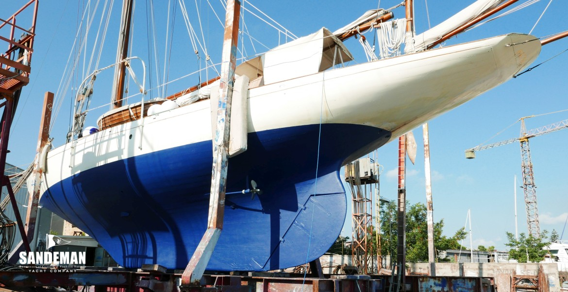 Charles E Nicholson 55 ft Gaff Yawl 1920/2011 - Sandeman Yacht Company