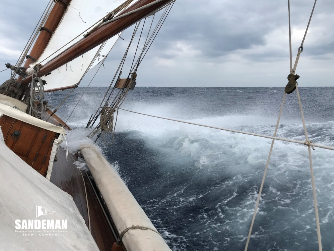 Charles E Nicholson 55 ft Gaff Yawl 1920/2011 - Sandeman Yacht Company