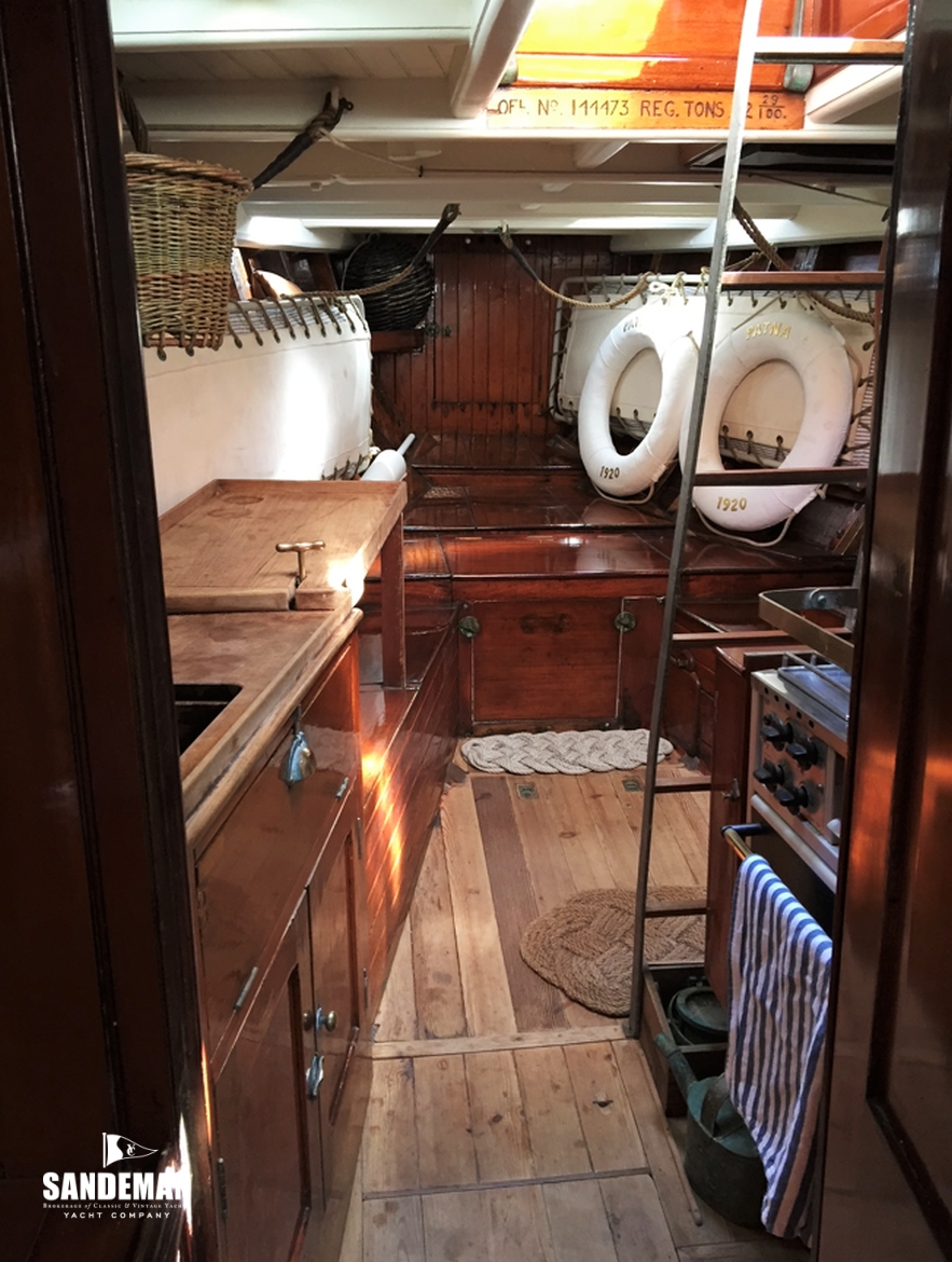 Charles E Nicholson 55 ft Gaff Yawl 1920/2011 - Sandeman Yacht Company