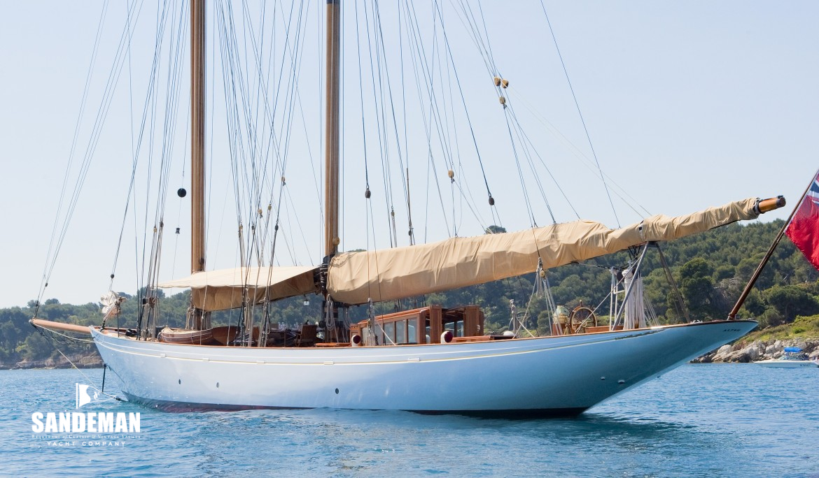 William Fife III 108 ft Gaff-Rigged Schooner 1931/2007 - Sandeman Yacht ...