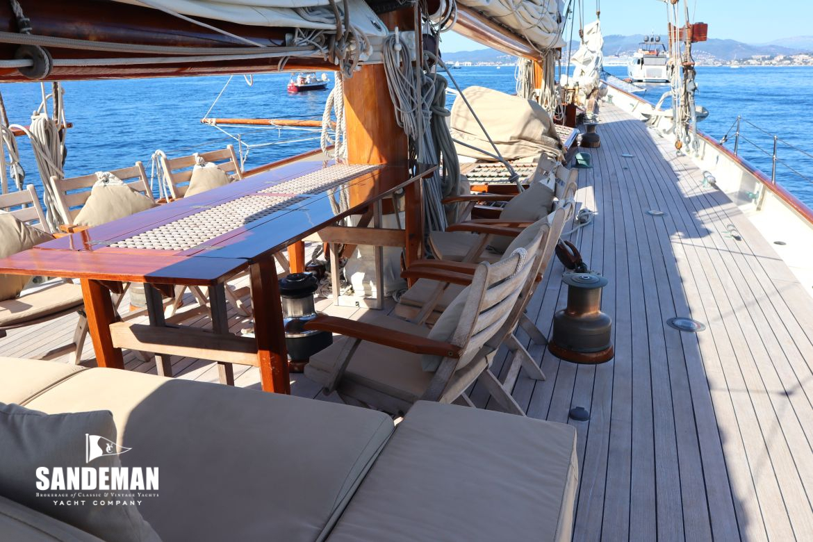 William Fife III Gaff-Rigged 102 ft Schooner 2003 - Sandeman Yacht Company