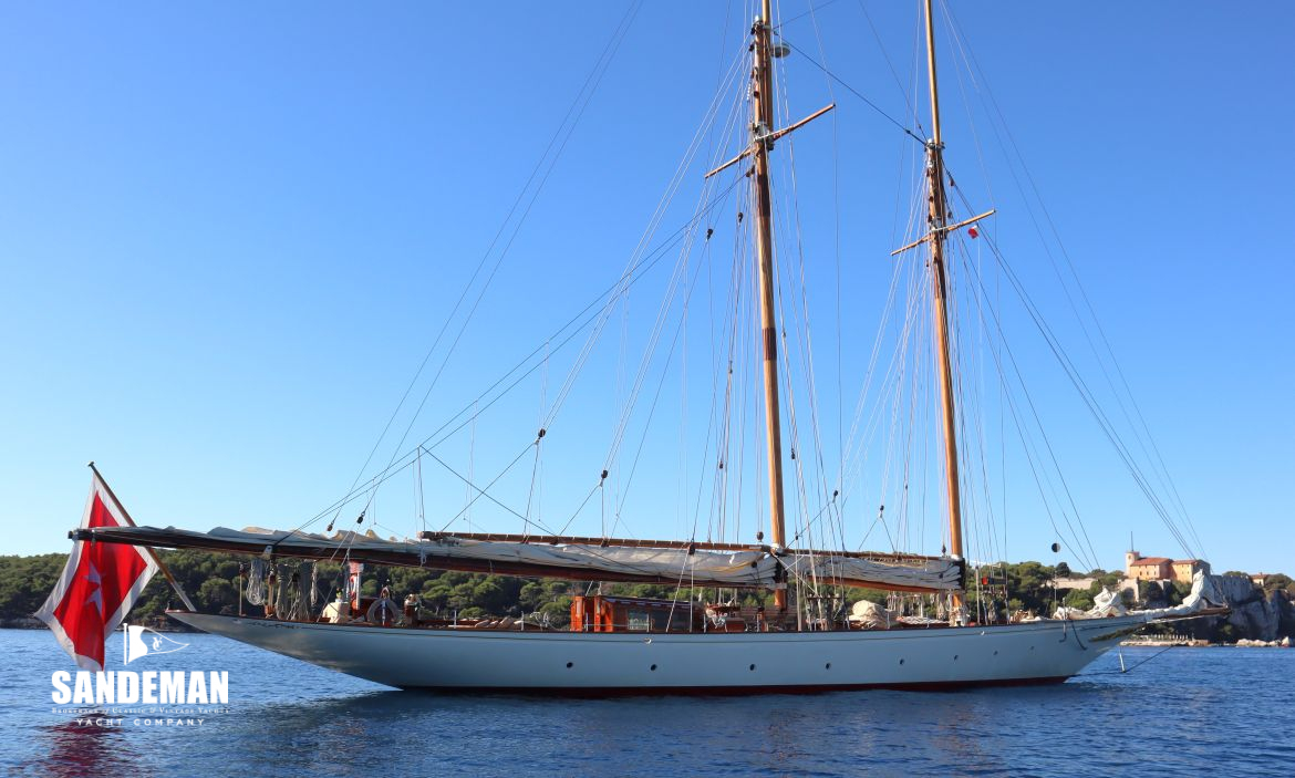 William Fife III Gaff-Rigged 102 ft Schooner 2003 - Sandeman Yacht Company