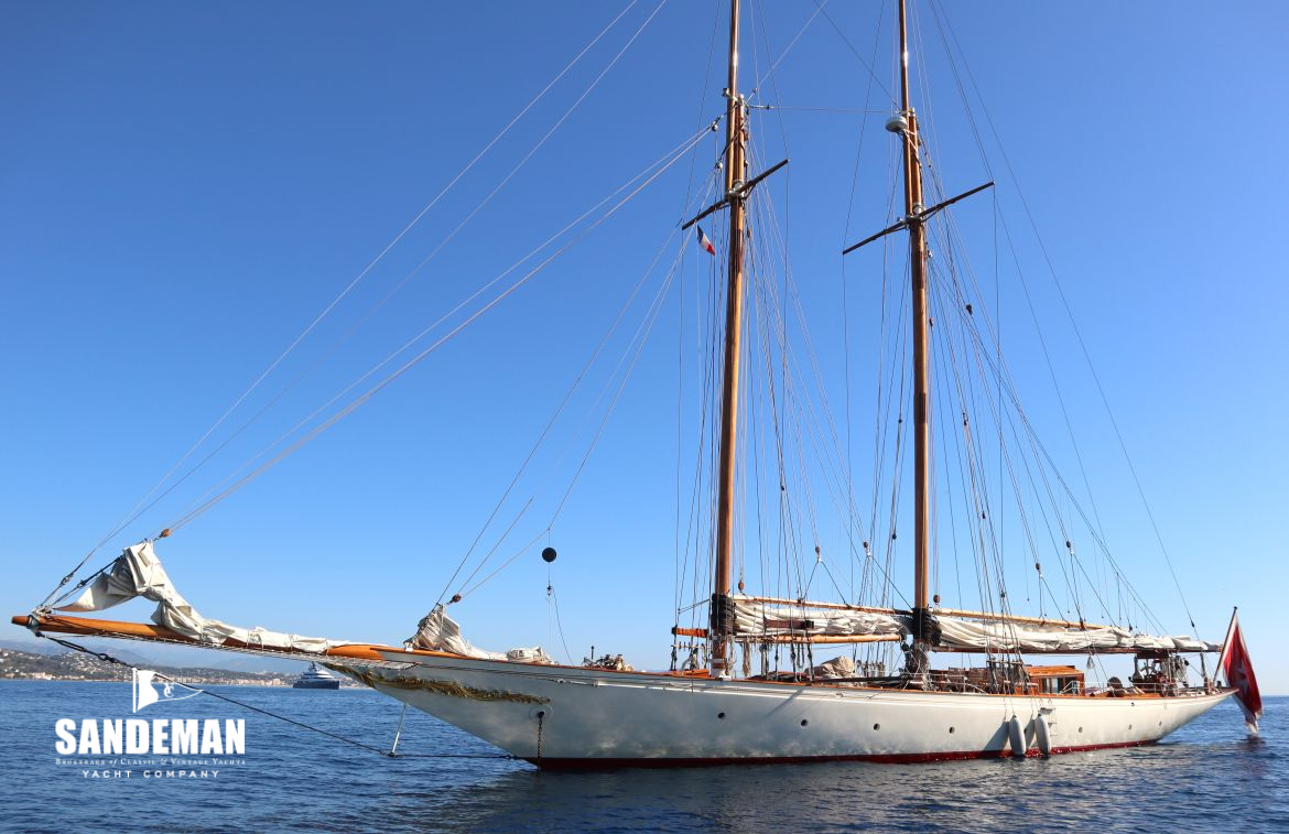 William Fife III Gaff-Rigged 102 ft Schooner 2003 - Sandeman Yacht Company