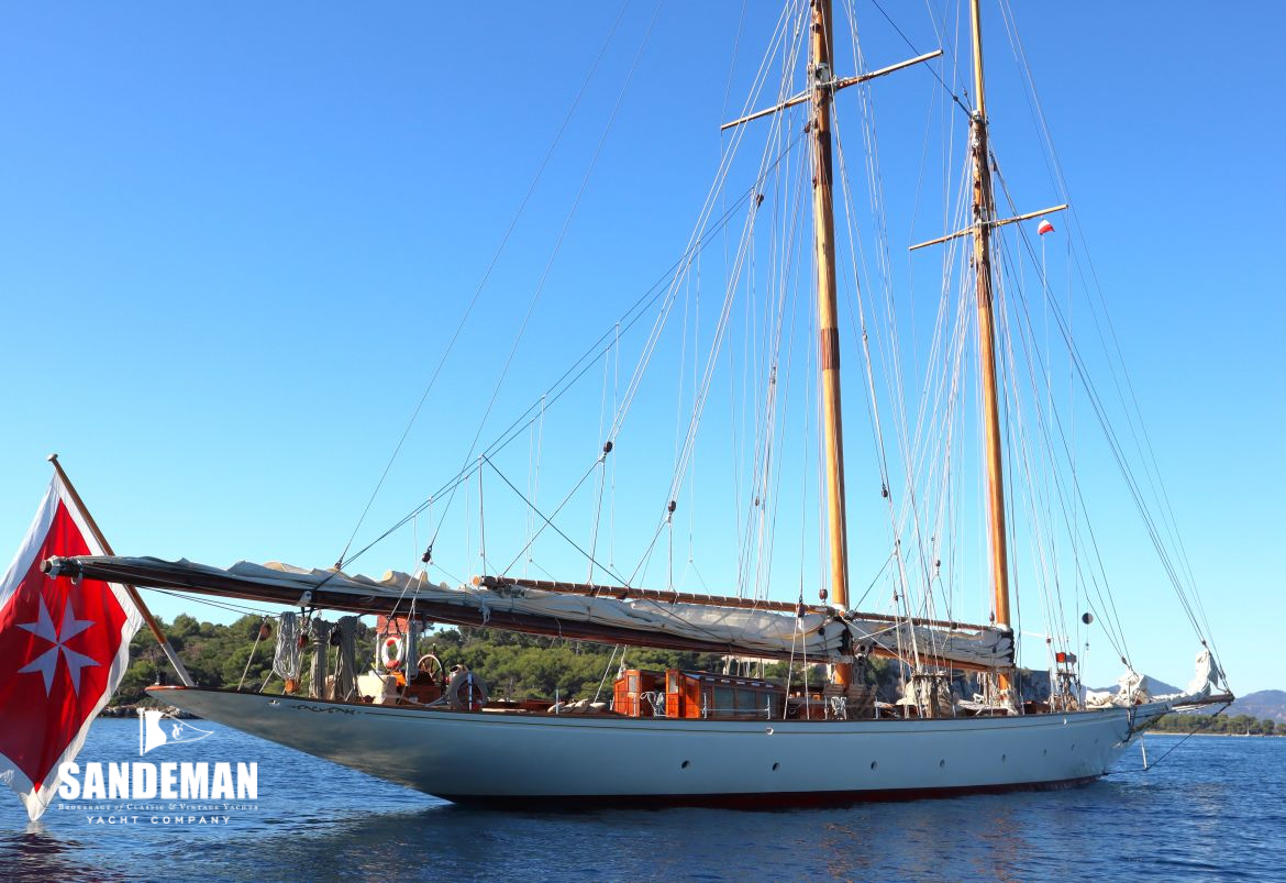 William Fife III Gaff-Rigged 102 ft Schooner 2003 - Sandeman Yacht Company