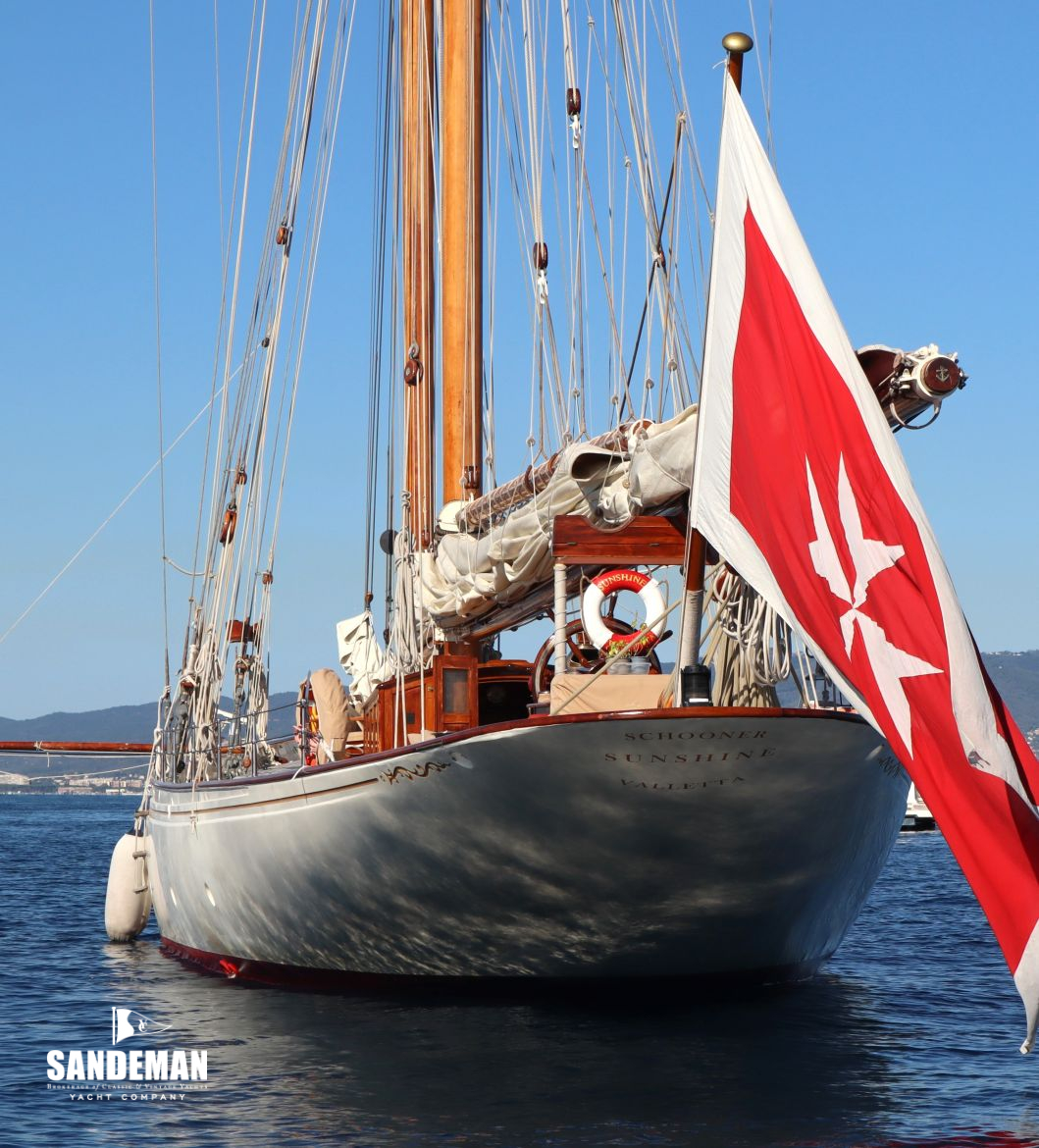 William Fife III Gaff-Rigged 102 ft Schooner 2003 - Sandeman Yacht Company