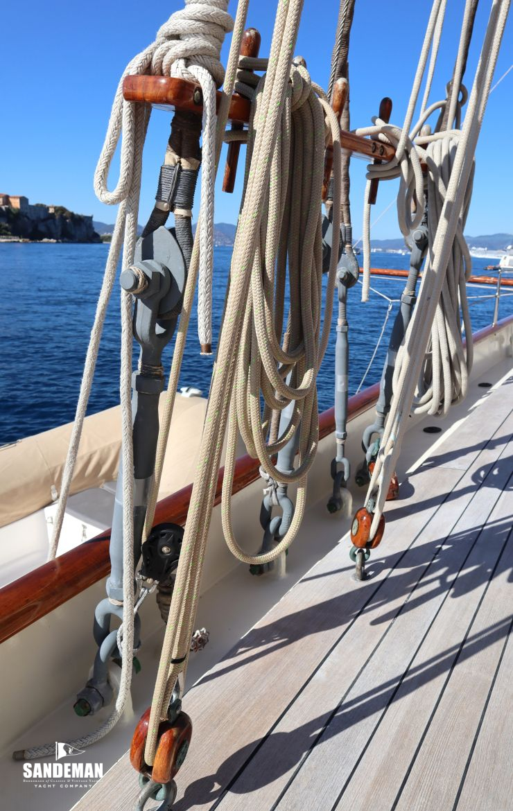 William Fife III Gaff-Rigged 102 ft Schooner 2003 - Sandeman Yacht Company