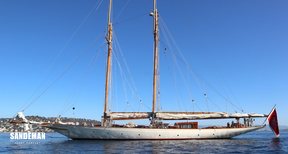 William Fife III Gaff-Rigged 102 ft Schooner 2003 - Sandeman Yacht Company