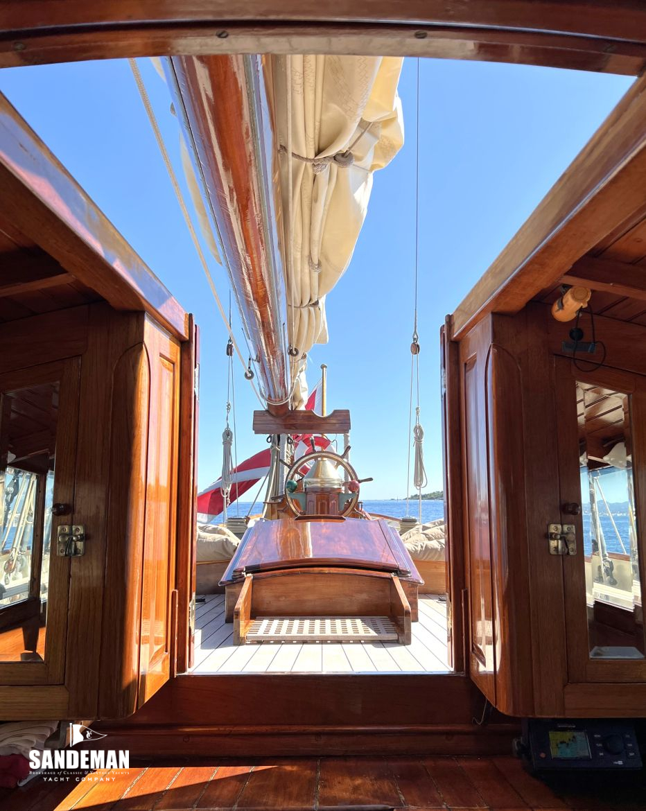 William Fife III Gaff-Rigged 102 ft Schooner 2003 - Sandeman Yacht Company