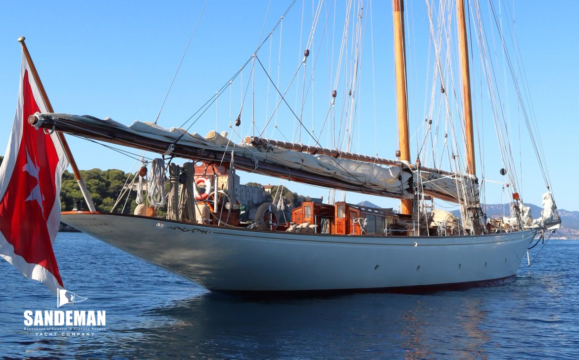 William Fife III Gaff-Rigged 102 ft Schooner 2003 - Sandeman Yacht Company