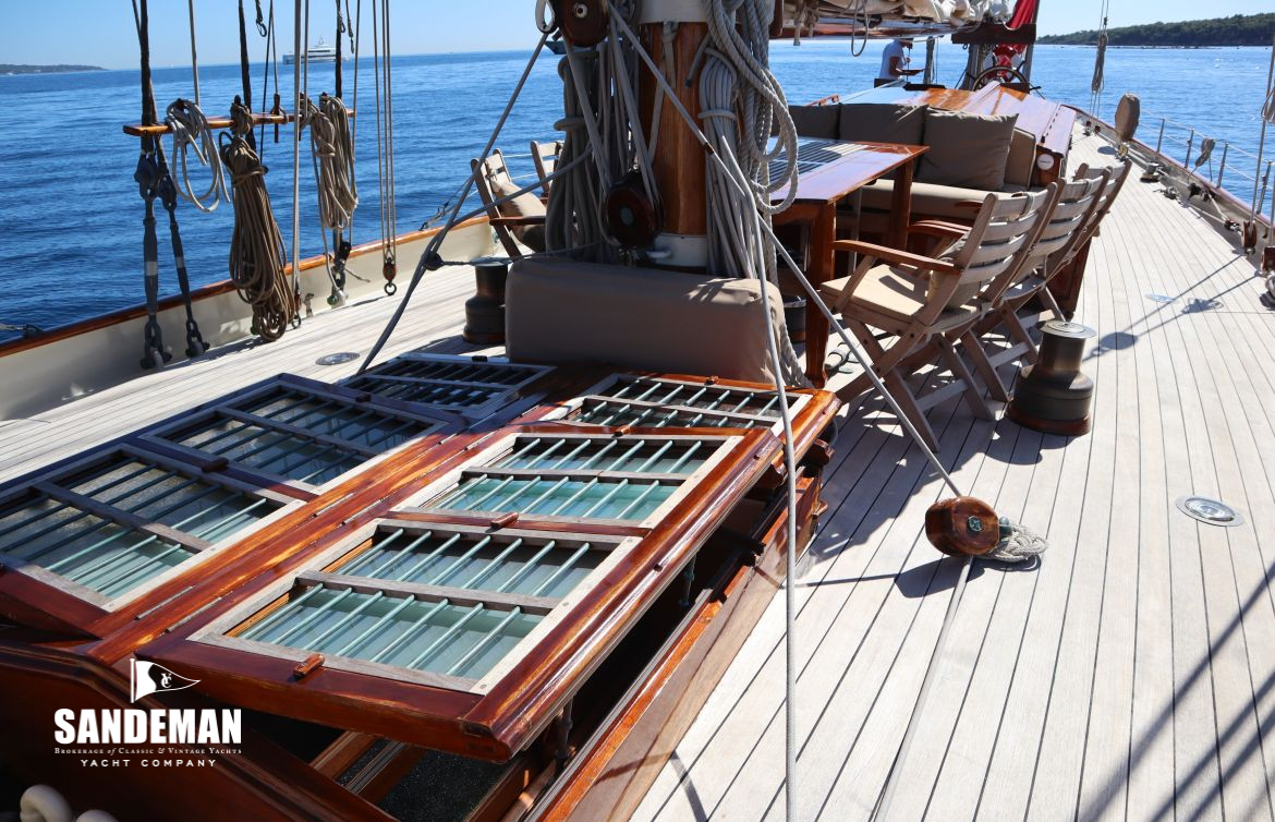 William Fife III Gaff-Rigged 102 ft Schooner 2003 - Sandeman Yacht Company