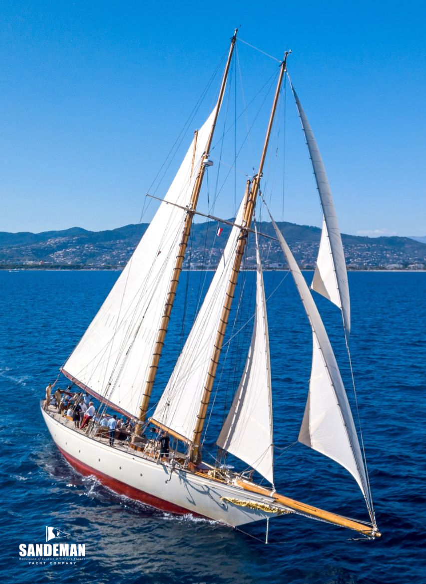 William Fife III Gaff-Rigged 102 ft Schooner 2003 - Sandeman Yacht Company