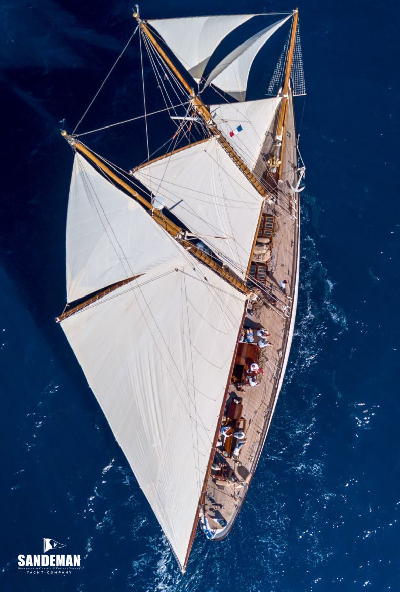 William Fife III Gaff-Rigged 102 ft Schooner 2003 - Sandeman Yacht Company