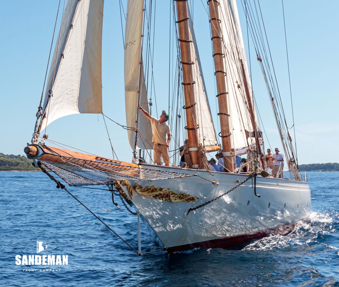 William Fife III Gaff-Rigged 102 ft Schooner 2003 - Sandeman Yacht Company