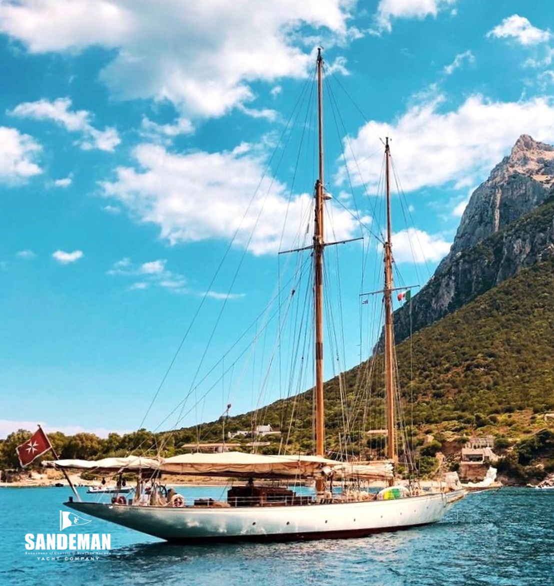 William Fife III Gaff-Rigged 102 ft Schooner 2003 - Sandeman Yacht Company